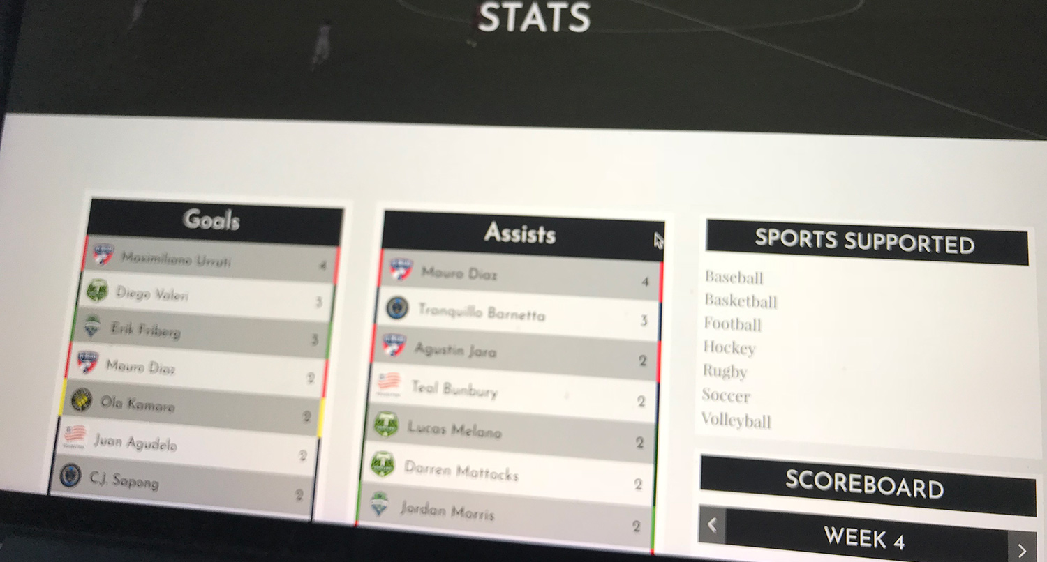 How to edit the stats output - Sports Bench